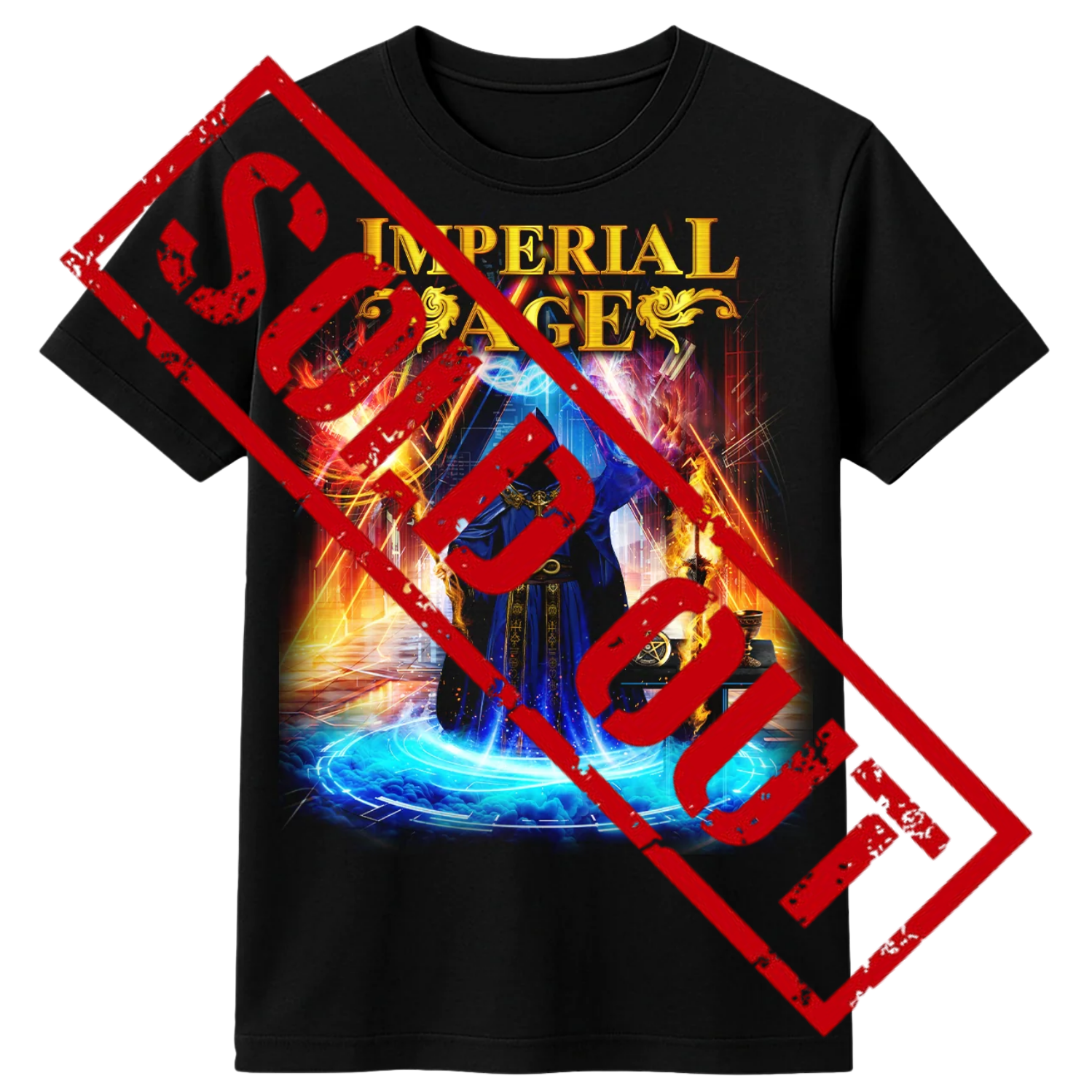 TEMPLE MAGE - Tour 2025 T-Shirt (LTD 52) – IMPERIAL AGE MERCHANDISE