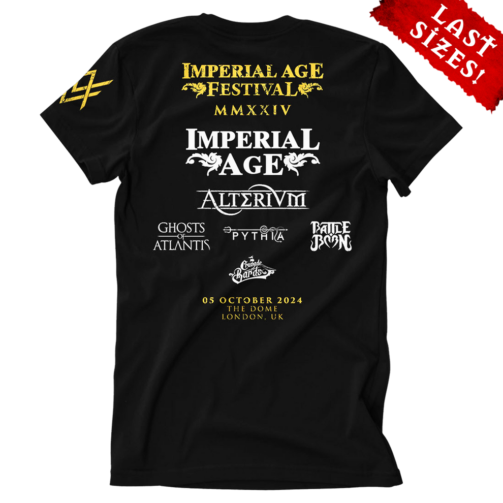 IMPERIAL AGE FESTIVAL T-SHIRT (LAST SIZES!) – IMPERIAL AGE MERCHANDISE