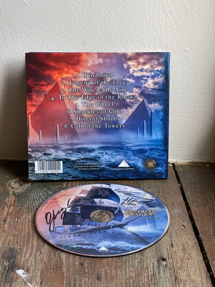 New World (CD, Signed) – IMPERIAL AGE MERCHANDISE