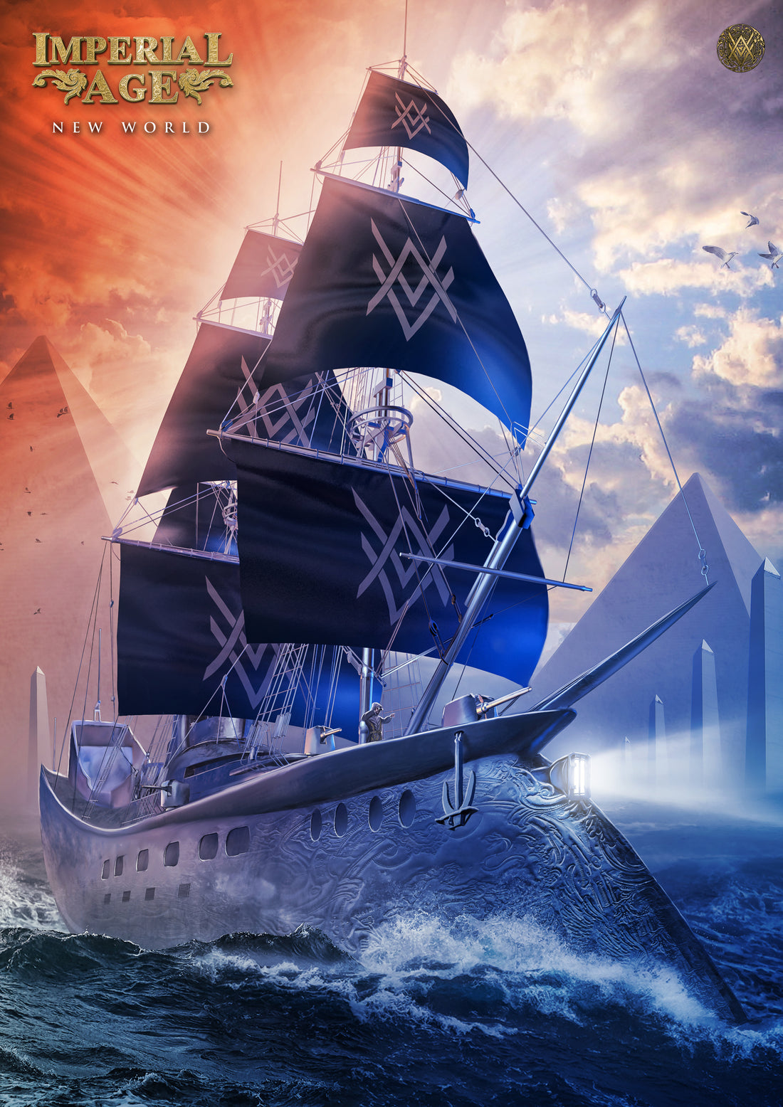 New World (A3 Poster, signed) – IMPERIAL AGE MERCHANDISE